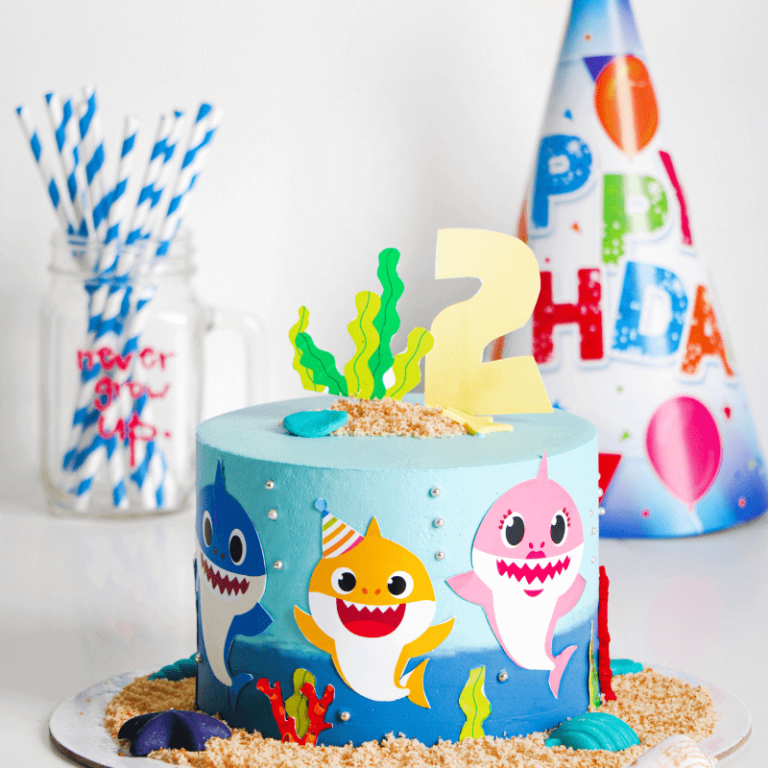 Baby Shark Cake | Baby Shark Birthday Cake Dubai - Order Now