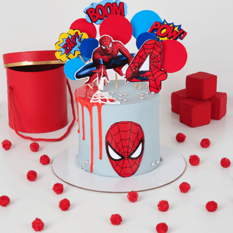 Order Spiderman Boom Cake for Superhero-Themed Celebrations