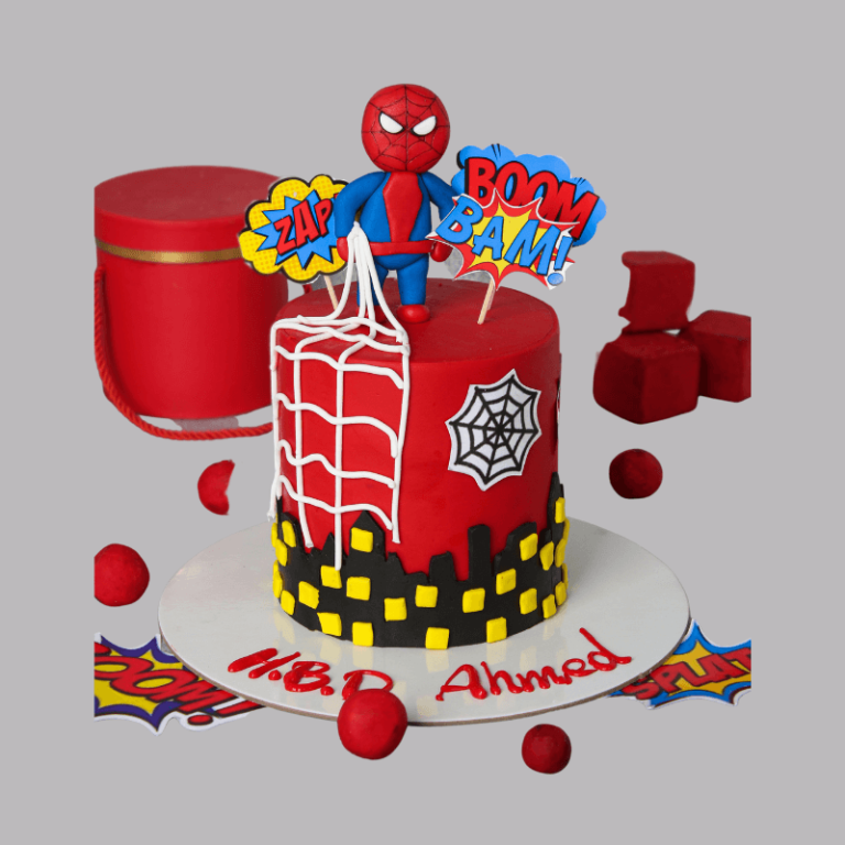 Spiderman Cakes | Spiderman Birthday Cake Dubai - Order Now