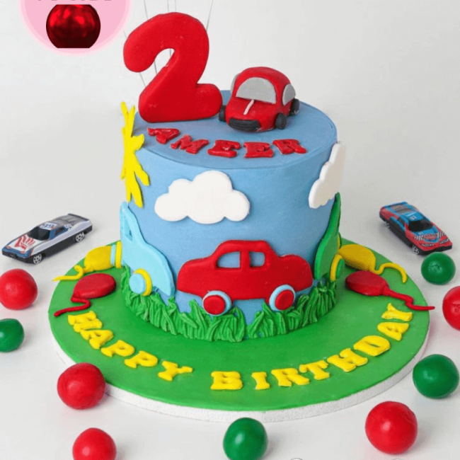Order Car Cakes Online - CreamOne Car Themed Cakes for Kids