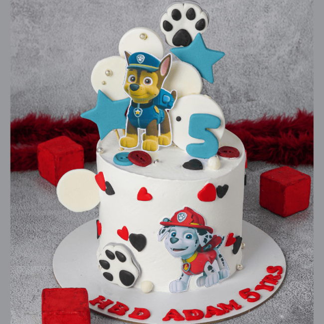 Get Ready for Action with Paw Patrol 005 Cake | Order Now