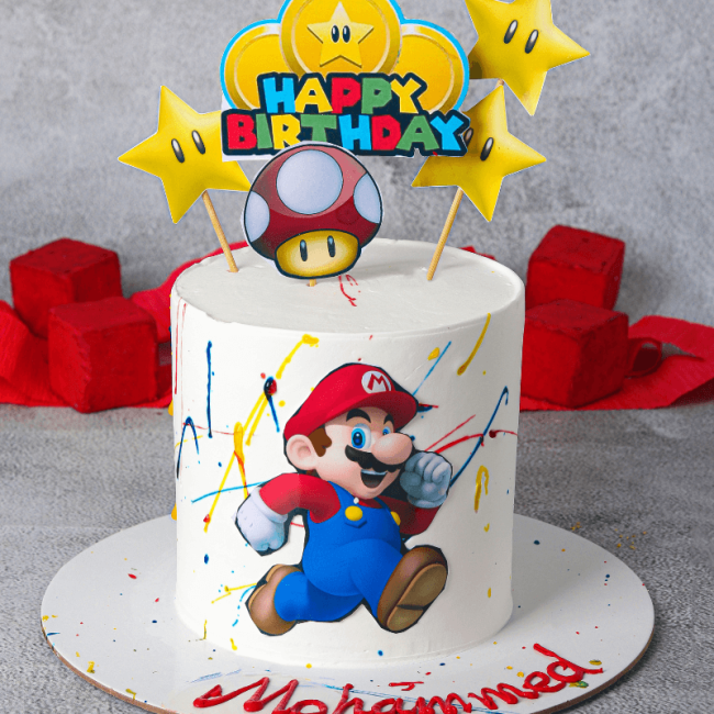 Get Your Game On with Super Mario Cakes | CreamOne