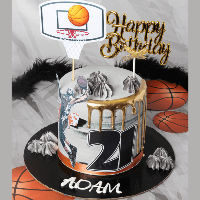 Delicious Basketball Cakes | Custom Sports-themed Cakes