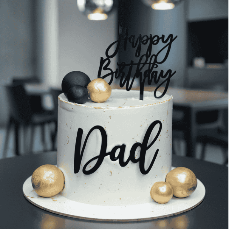 Birthday Man Dad Cake – Stylish Men’s Cake from 98 AED