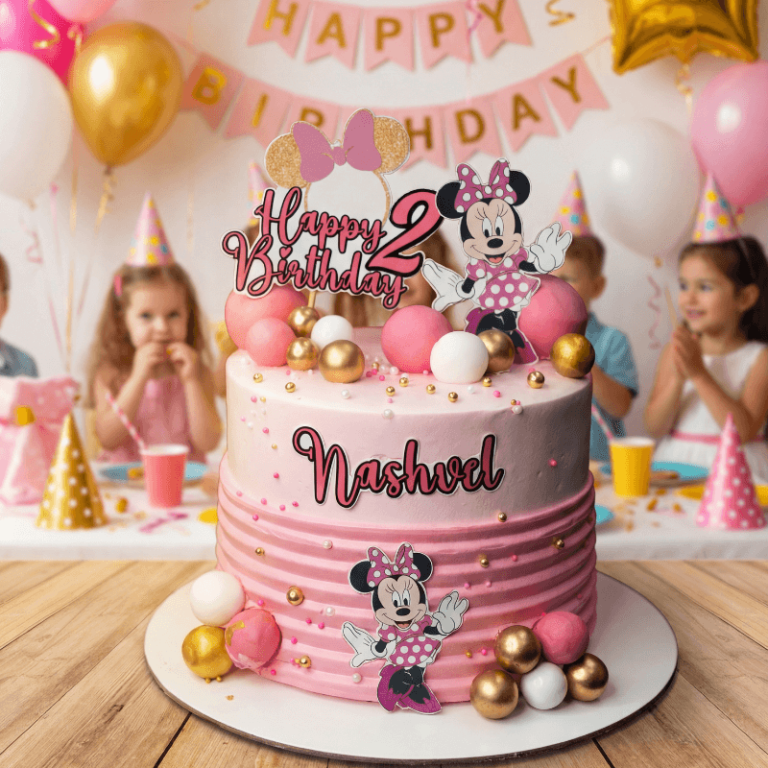 Mickey Minnie Mouse Cake | Kids Cartoon Theme